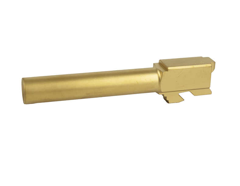 Glock 34 Barrel MATCH OEM Replacement GOLD TIN G34 GEN1-4 Target Crown ...