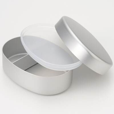 MUJI aluminum Lunch Box small 280ml Bento Food Container simple design ...