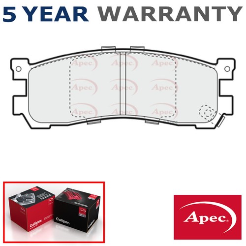 Apec Rear Brake Pads Set Fits Ford Freda Mazda Bongo MPV 2.0 2.5 D TD ...