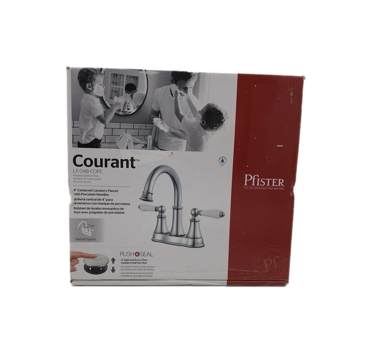 Pfister Faucet Logo Pfister LG42 DAPK Deckard Bathroom Faucet In