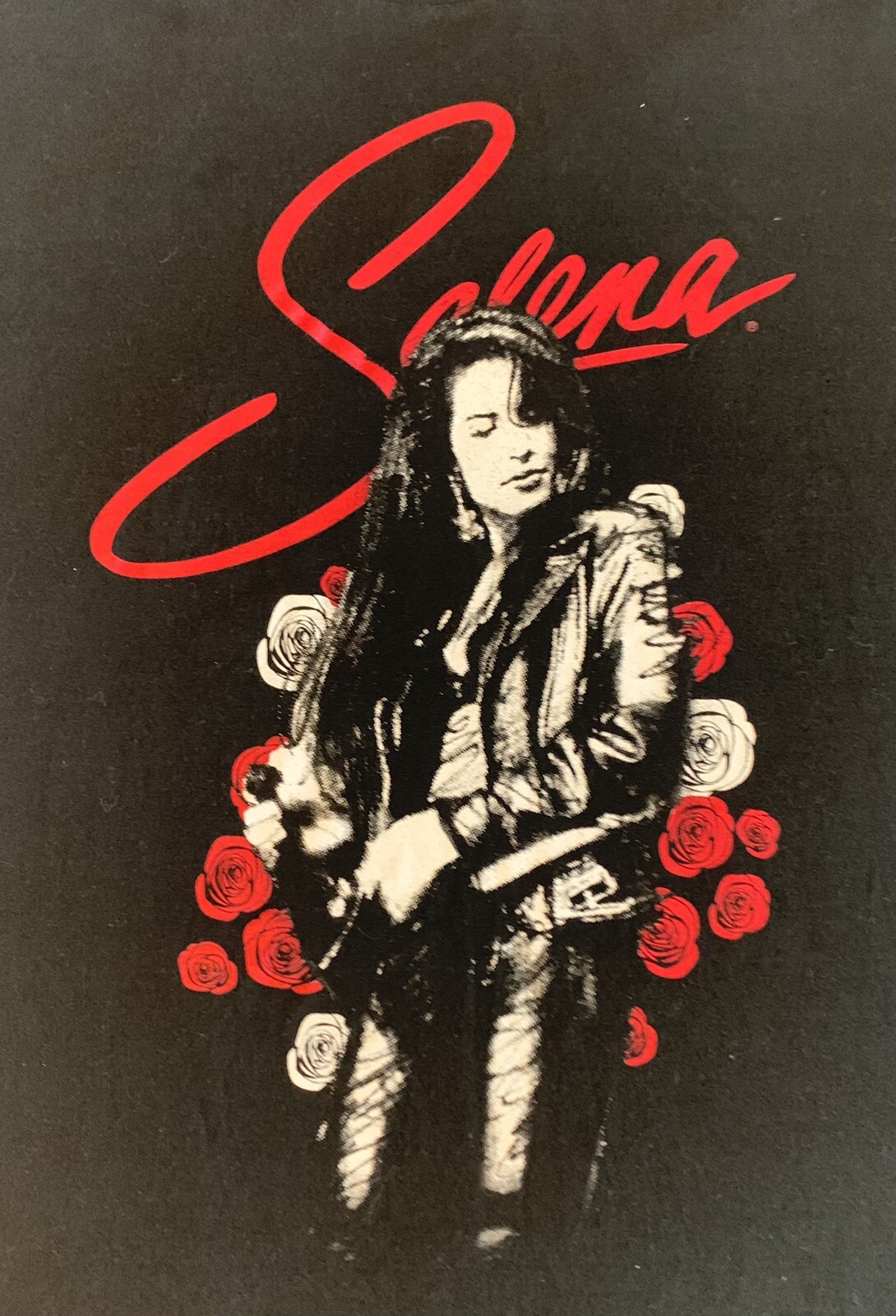 Selena Quintanilla Roses Official Merchandise Graphic… - Gem