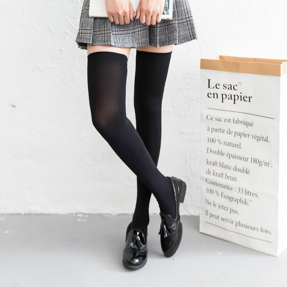 Extra Long Socks Thigh High 120D Socks Extra Long Knee Boot Stockings ...
