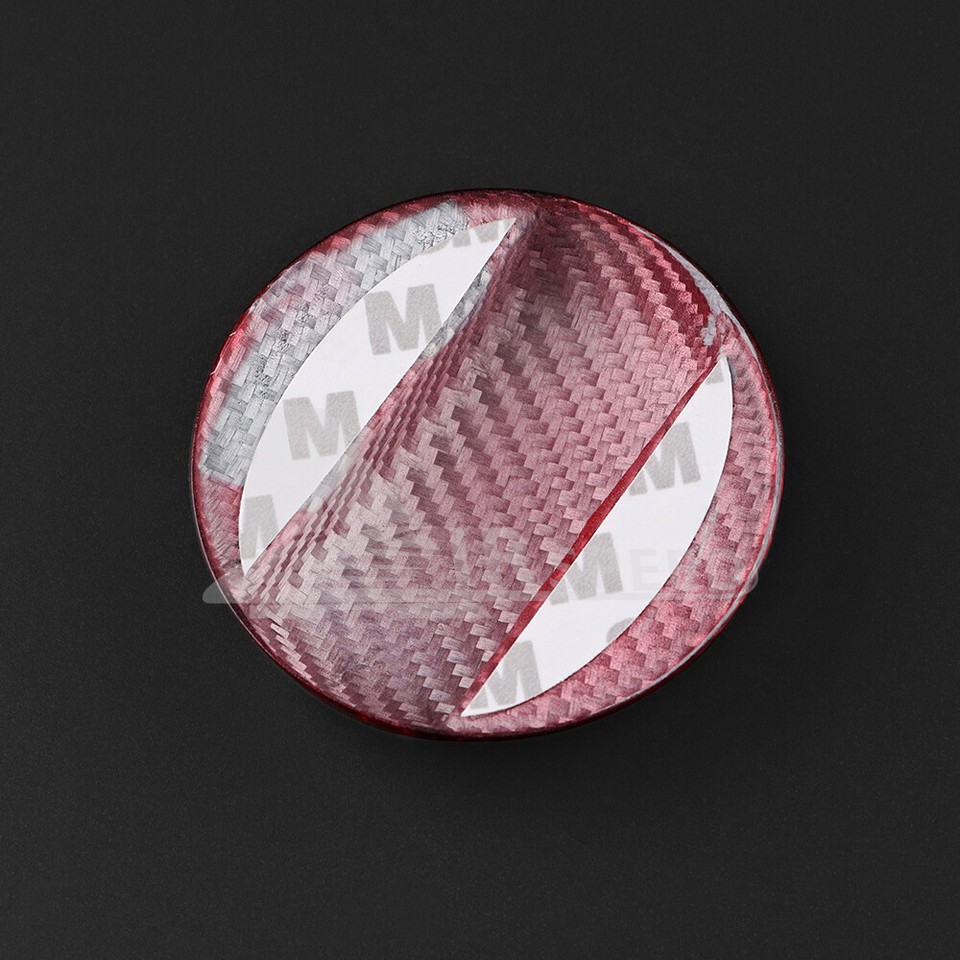 For Audi Q7 Q8 RS Q3 RS3 RS4 RS5 RS6 REAL CARBON FIBER Fuel Tank Gas ...