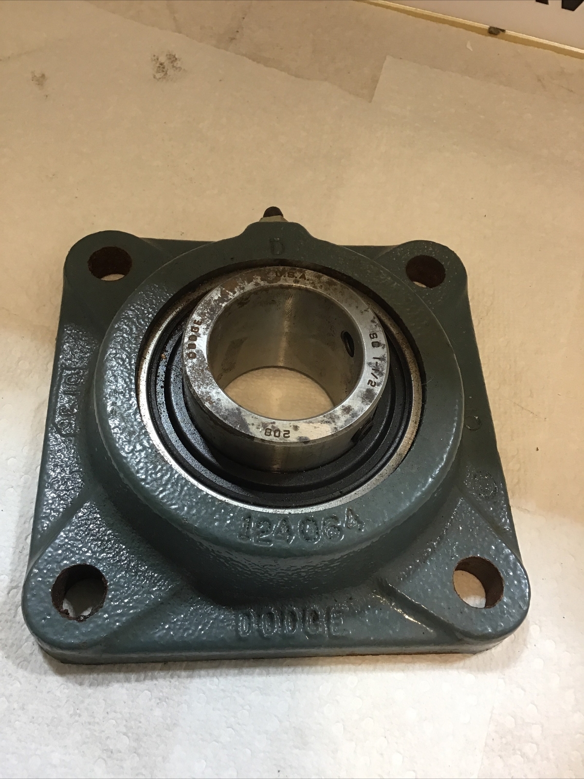 Dodge SC 1-1/2” 4 Bolt Flange Bearing 124064 | eBay