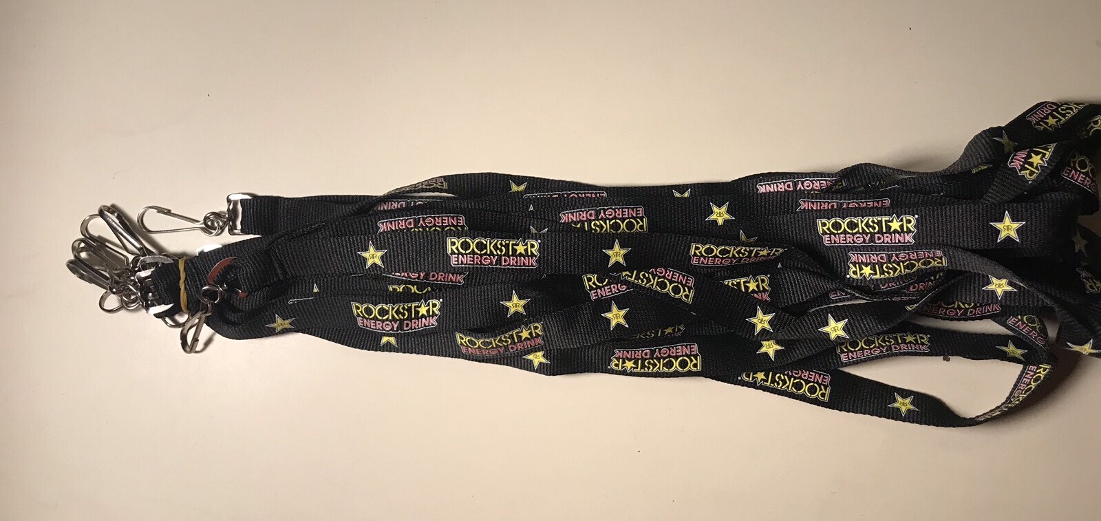 Brand New Rockstar Energy Drink Lanyard Keychain | eBay