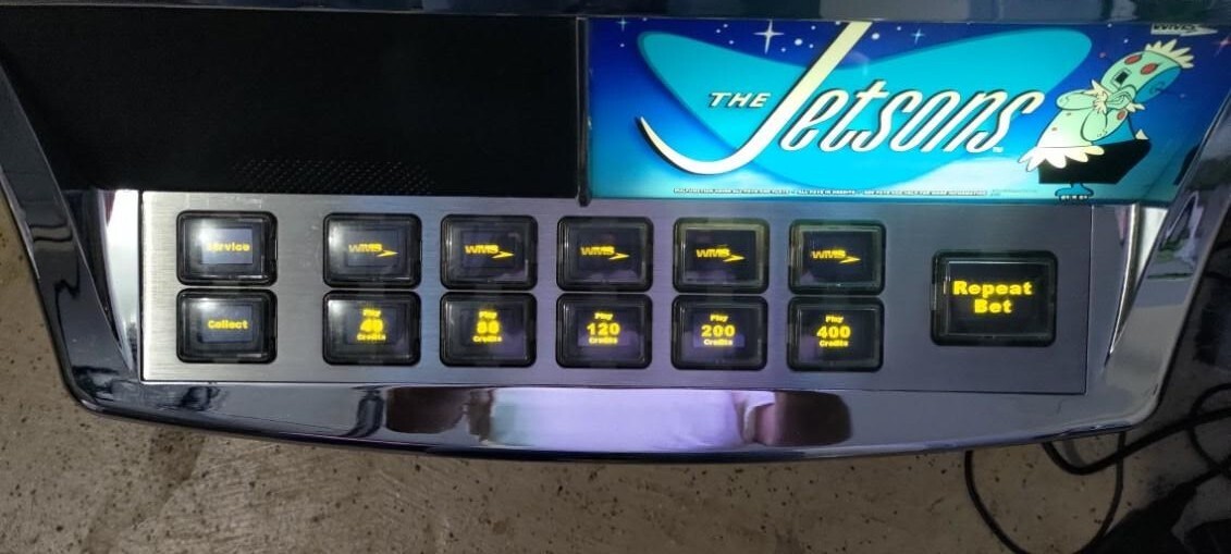 WILLIAMS BLUEBIRD 3 JETSONS BLADE ORIGINAL CABINET OLED WMS BB3 SLOT ...