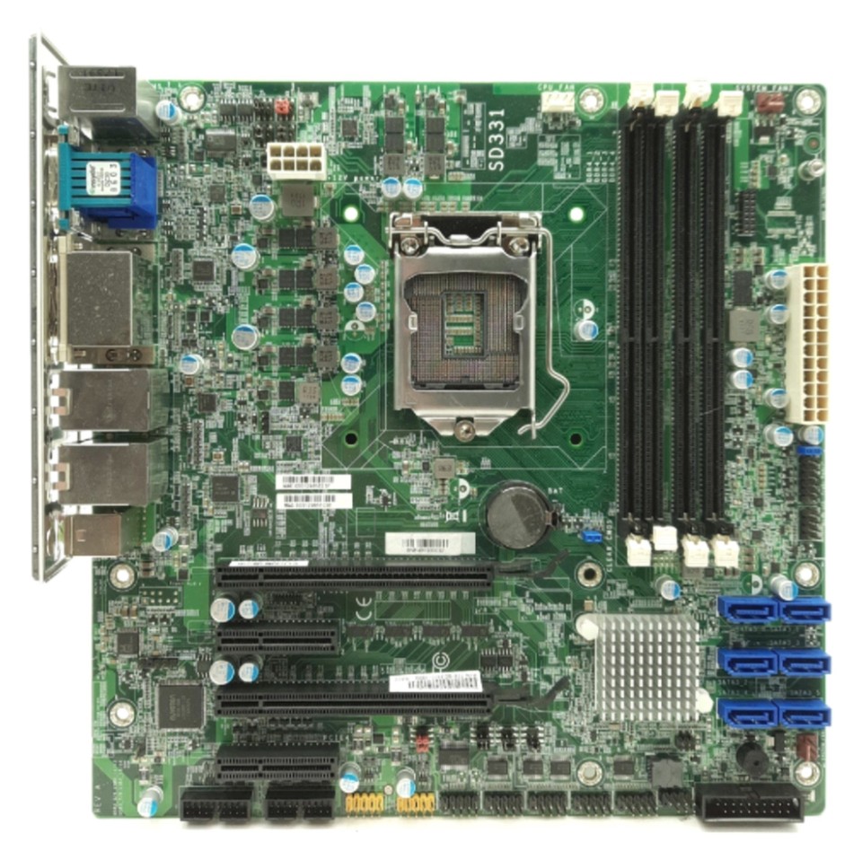 DFI SD331-C236 Motherboard mATX Socket 1151 2x PCIe x16 7x RS-232 DVI ...