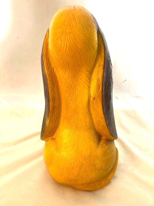 Vintage My Toy Yellow Basset Hound Sad Dog Coin Bank Missing Plug | eBay