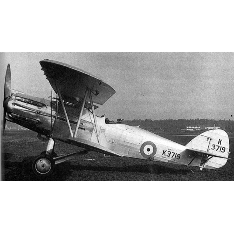 Hawker Hector Scale Aircraft Biplane 1/72 - Plastic model kit AMODEL ...
