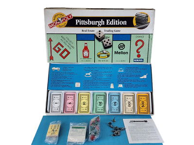 Pittsburgh Pennsylvania Edition Monopoly Board Game 1996 Used | eBay