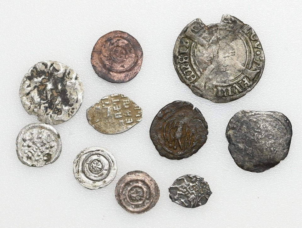 MEDIEVAL EUROPE. Mixed lot of 10 coins, mostly silver | eBay