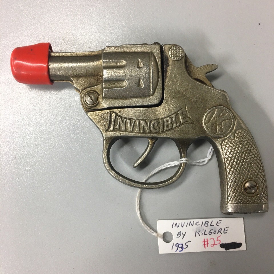 Invincible Cap Gun by Kilgore Mfg. Pat Dec. 1914 in original Box | eBay