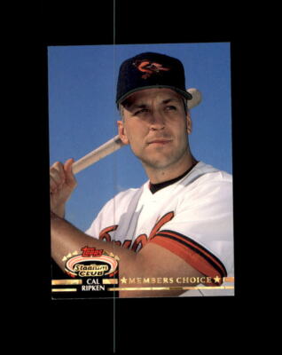 1992 Topps Stadium Club Members Choice Cal Ripken Jr #595 | eBay