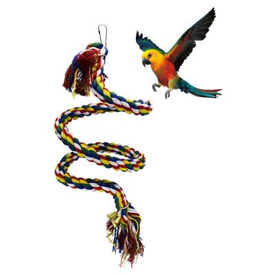 Bird Spiral Rope Perch Parrot Climbing Rope Pet Supplies Climbing ...