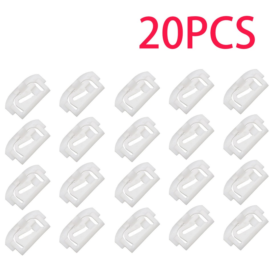 20x Windshield & Rear Window Trim Molding Clips for 1975-1990 Chevy ...