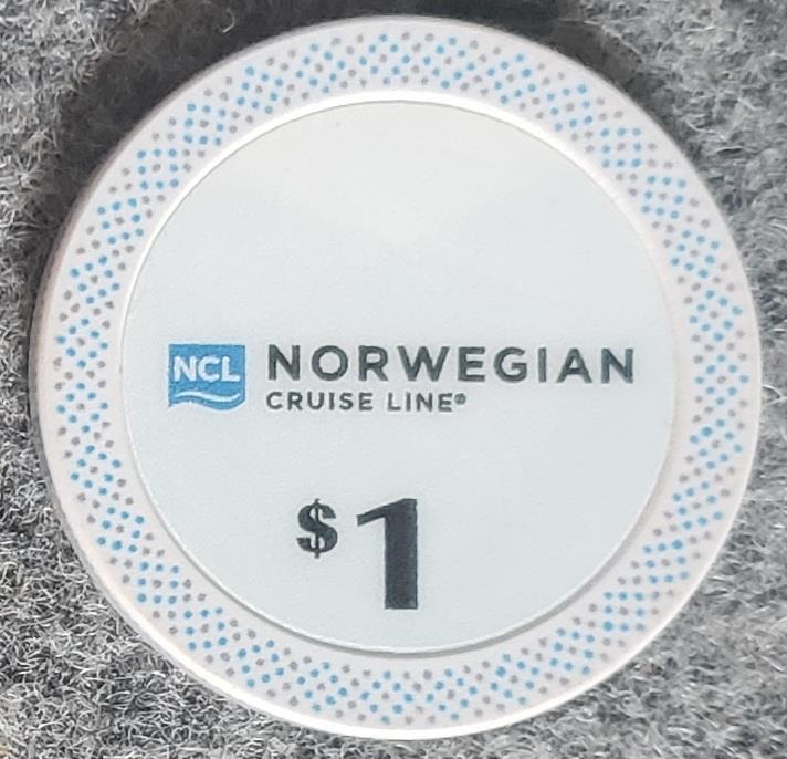 $1 NCL Norwegian Cruse Line - Current - Casino House Chip | eBay