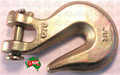 CHEAP POST! 10 mm 3/8" Chain Clevis Grab Hook Hooks High Tensile G70 ...
