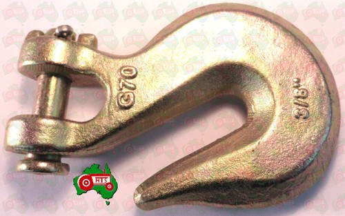 CHEAP POST! 10 mm 3/8" Chain Clevis Grab Hook Hooks High Tensile G70 ...