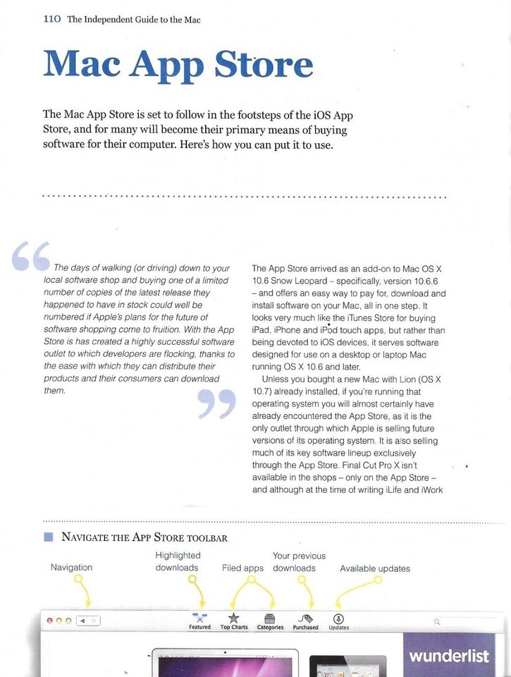 Mac Magazine Independent Guide OS X Lion Best Games App Store ...