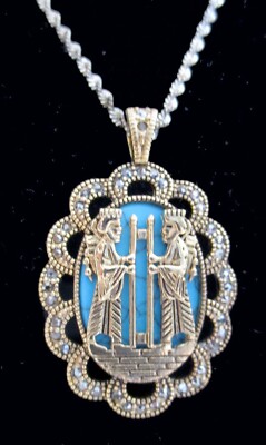 Persian Firooze Kubee Turquoise Pendant Immortals | eBay