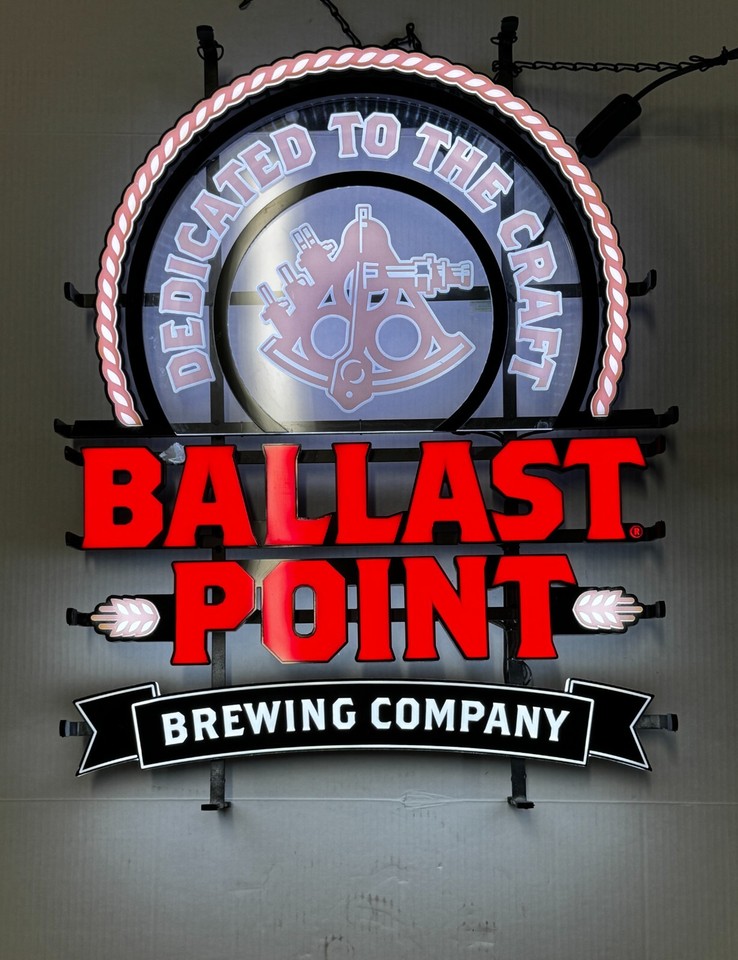 Ballast Point Beer Illuminated Si - Bar Decorative Sign 30"x21" | eBay