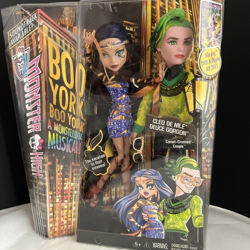 Monster High BOO YORK - CLEO de Nile and DEUCE Gorgon 2-Pack | eBay
