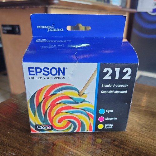 Genuine Epson 212 Color Ink Cartridge XP-4105 WF-2850 XP4100 WF-2830 ...
