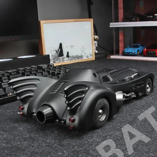 1:24 THE BATMAN Batmobile 1989 DC Comics Diecast Car Toy Gift ...