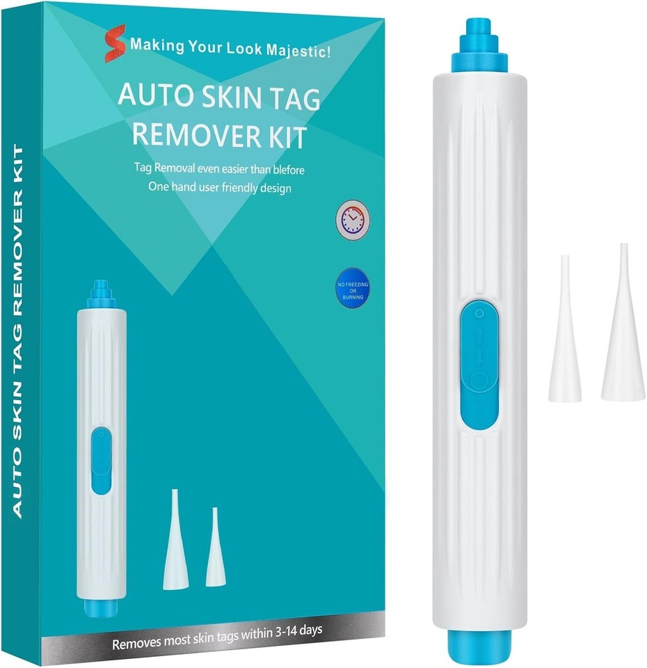 Auto Micro & Regular Size Skin Tag Remover Device Kit Safe Painless ...
