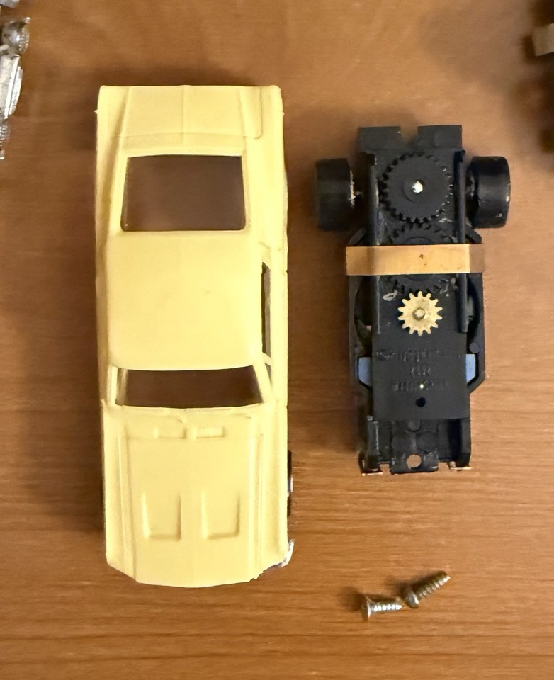 Rare Custom Mini Lindy Lindberg H.O. ‘68 Ford Mustang Fastback JL T-Jet ...