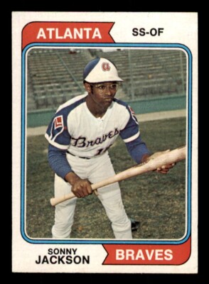 1974 Topps Baseball #591 Sonny Jackson VG | eBay