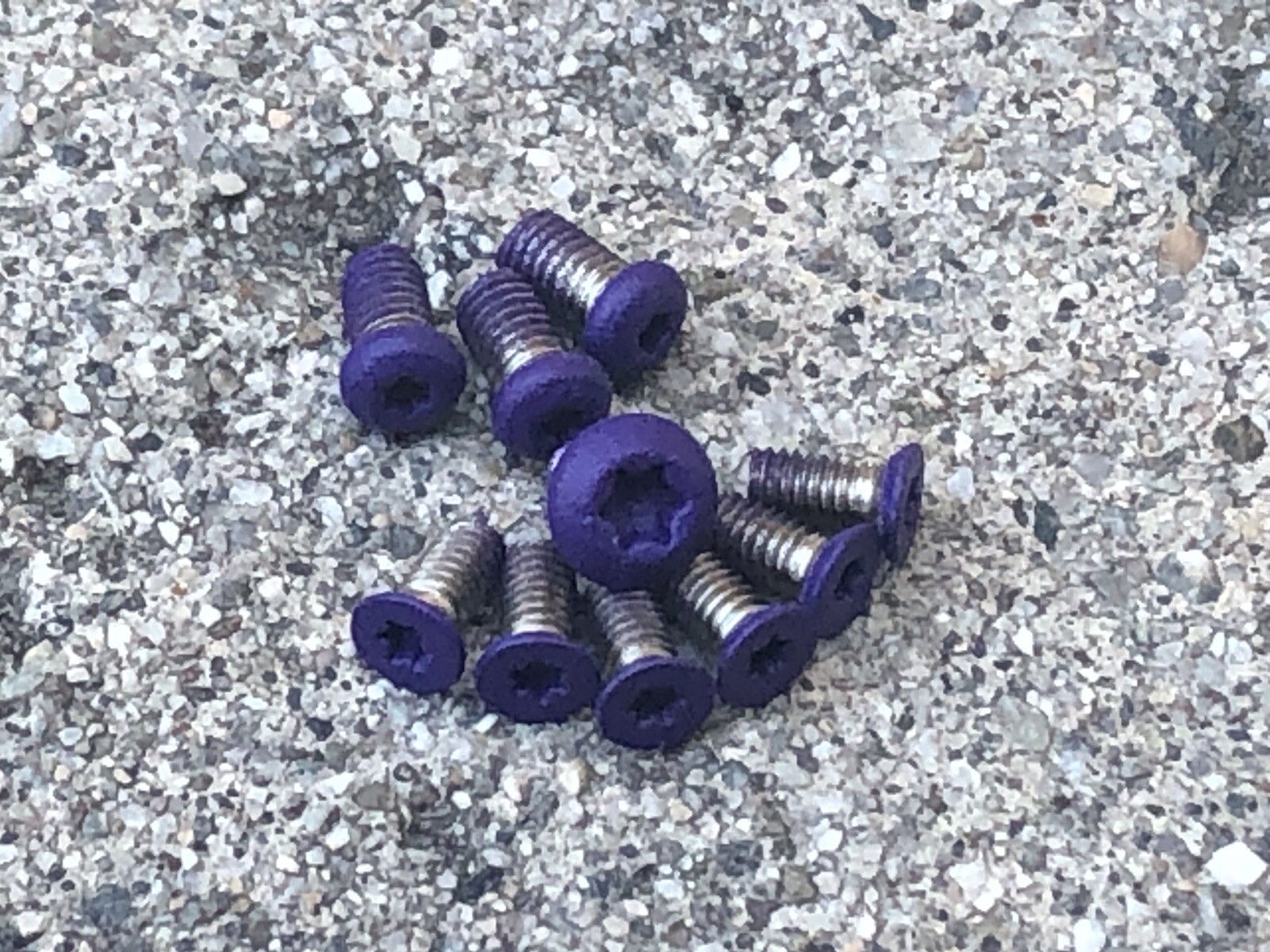 Flat Purple Screws Set For Spyderco Tenacious and Resilience Pocket ...