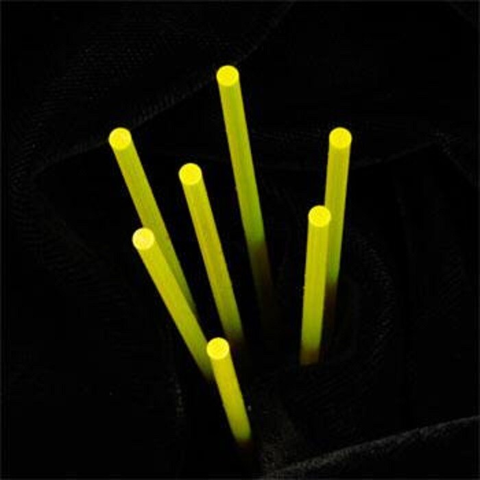 Plastruct 5/32 Yellow Fluorescent Acrylic Rods (5) 90284 x | eBay