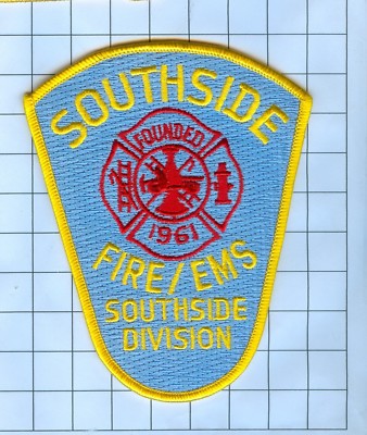 Fire Patch - Southside Division Fire Ems | eBay