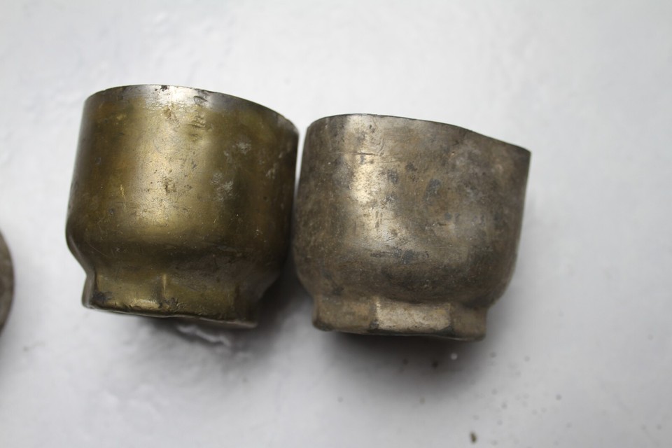 2 1920s Ford Model T Hub Cap Lug Nut Covers, Threaded Damaged | eBay