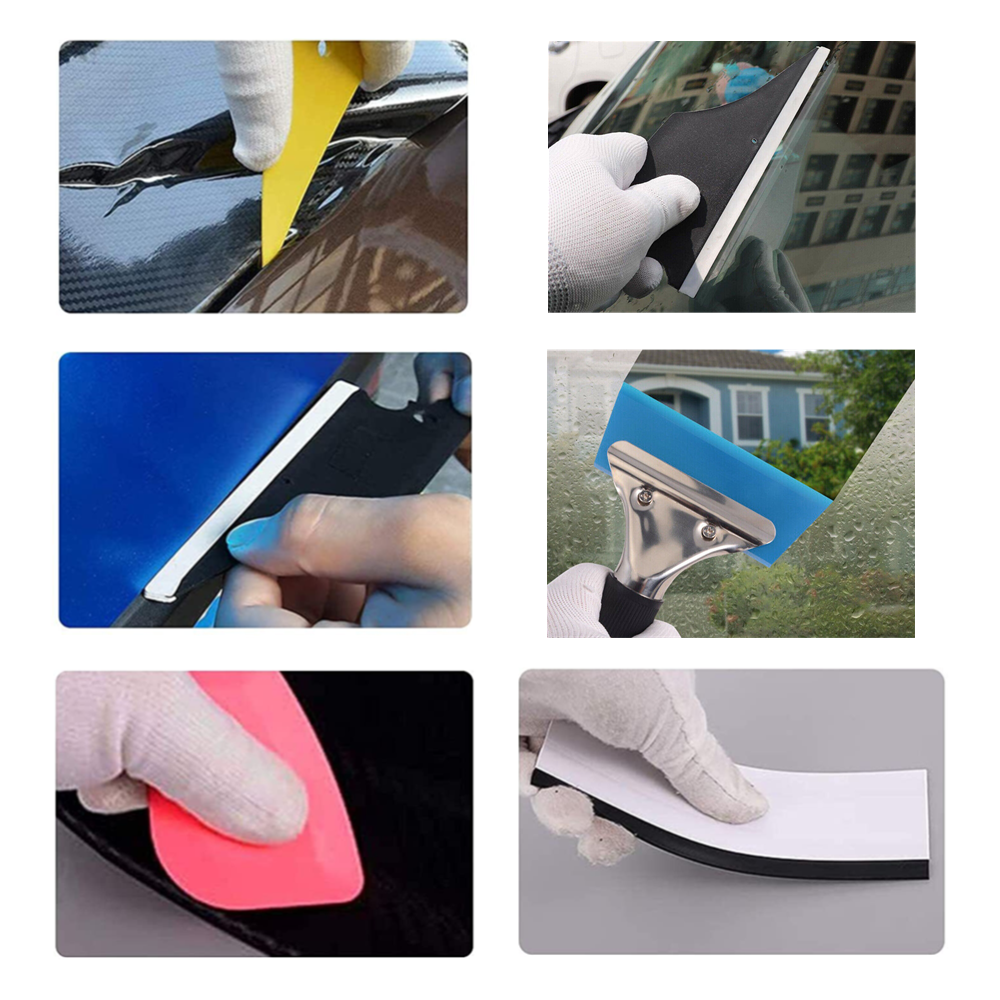 17Pcs Window Tint Tools Car Glass Protective Film Squeegee Scraper ...