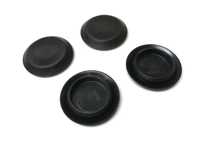 (4) 1" Inch Plastic Snap-In FLUSH MOUNT HOLE PLUG for Sheet Metal Fit ...