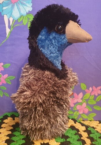 Lovely detailed 25cm "Edith" the Emu Hand Puppet by Minkplush | eBay