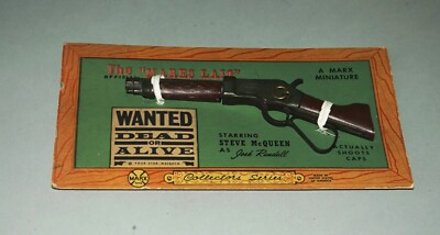 1958 STEVE MCQUEEN JOSH RANDALL WANTED DEAD OR ALIVE MARES LAIG MARX ...