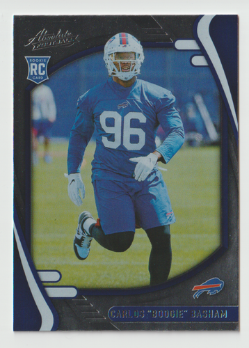 2021 Absolute Football #151 Carlos Boogie Basham RC - Buffalo Bills | eBay