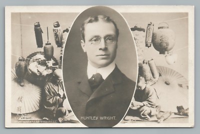 Huntley Wright RPPC Handsome English Actor Photo—Studio Portrait ...