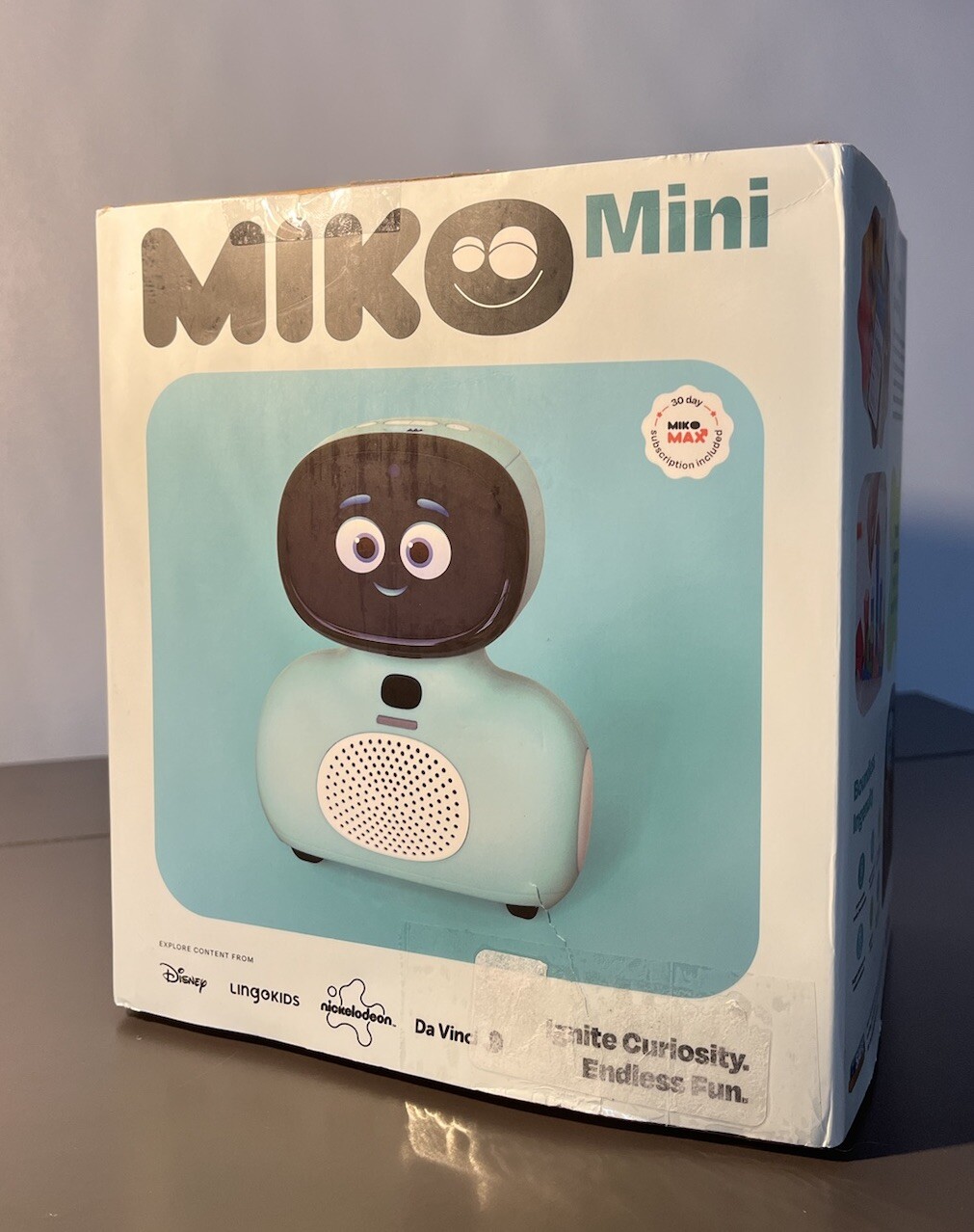 Miko Mini: The Voice First AI Learning Coach - Blue, open box - FREE ...