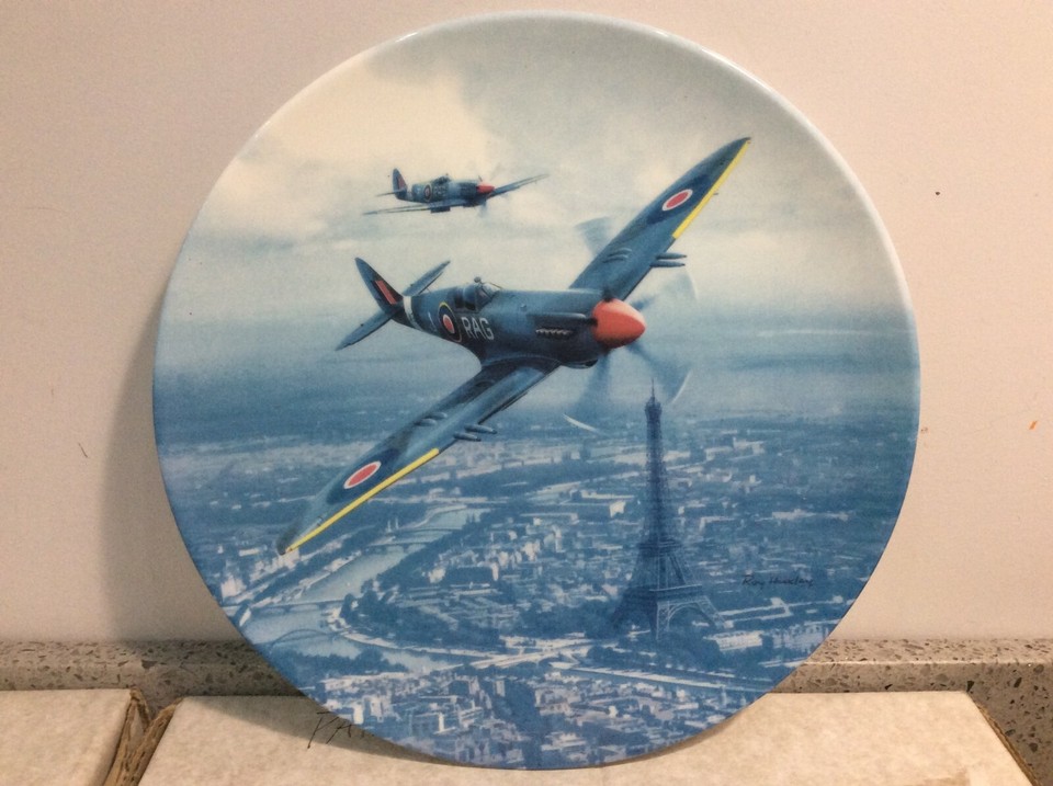 WWII RAF Aircraft/Plane ROYAL DOULTON BRADEX Collector Plates - YOU ...