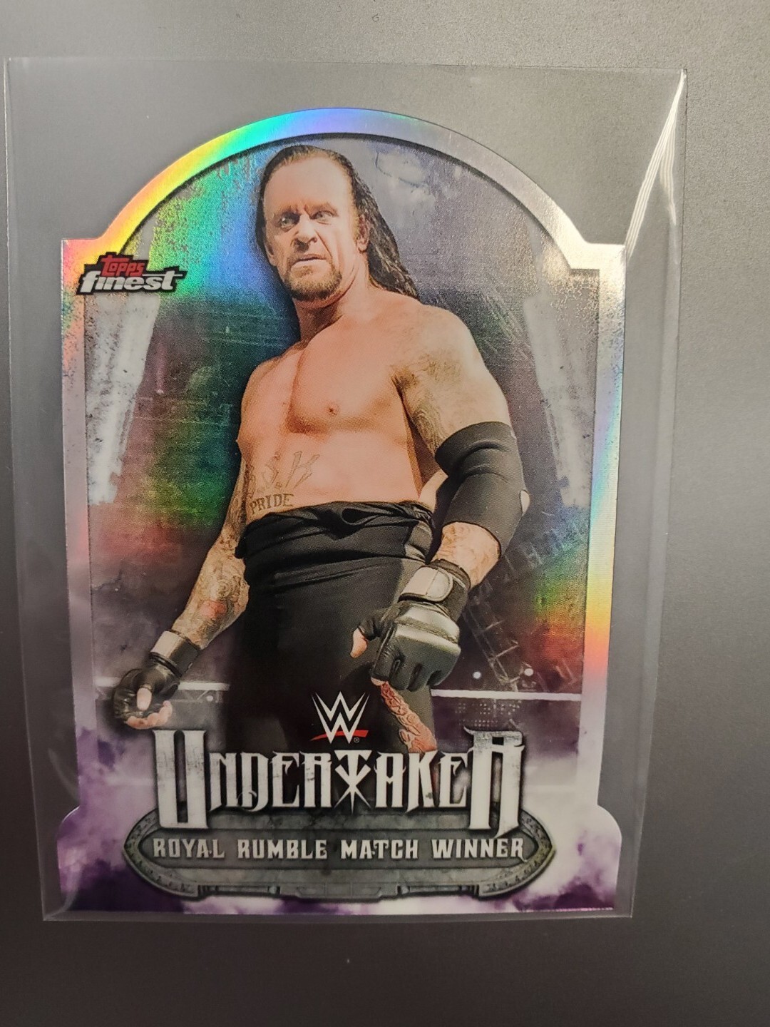 2021 TOPPS FINEST CAREER TRIBUTE DIE-CUT UT9 UNDERTAKER ROYAL RUMBLE ...