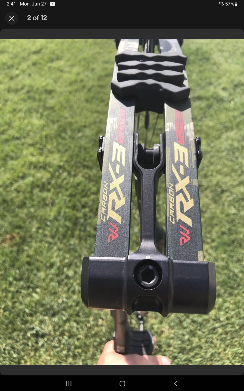 Hoyt Carbon RX3 Turbo, 60-70lbs, 26-28”. | eBay