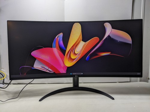 LG 34WP60C-B 34-Inch 21:9 Curved UltraWide QHD (3440x1440) VA Display ...