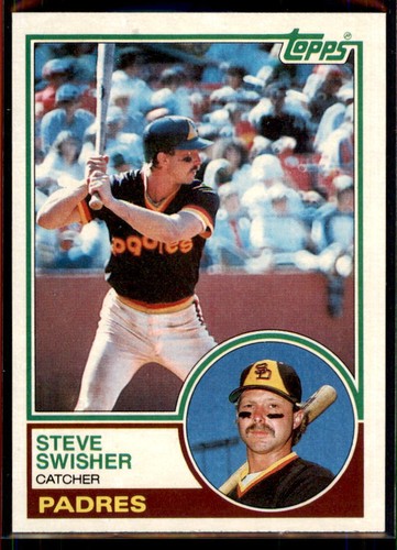 1983 Topps Steve Swisher #612 San Diego Padres | eBay