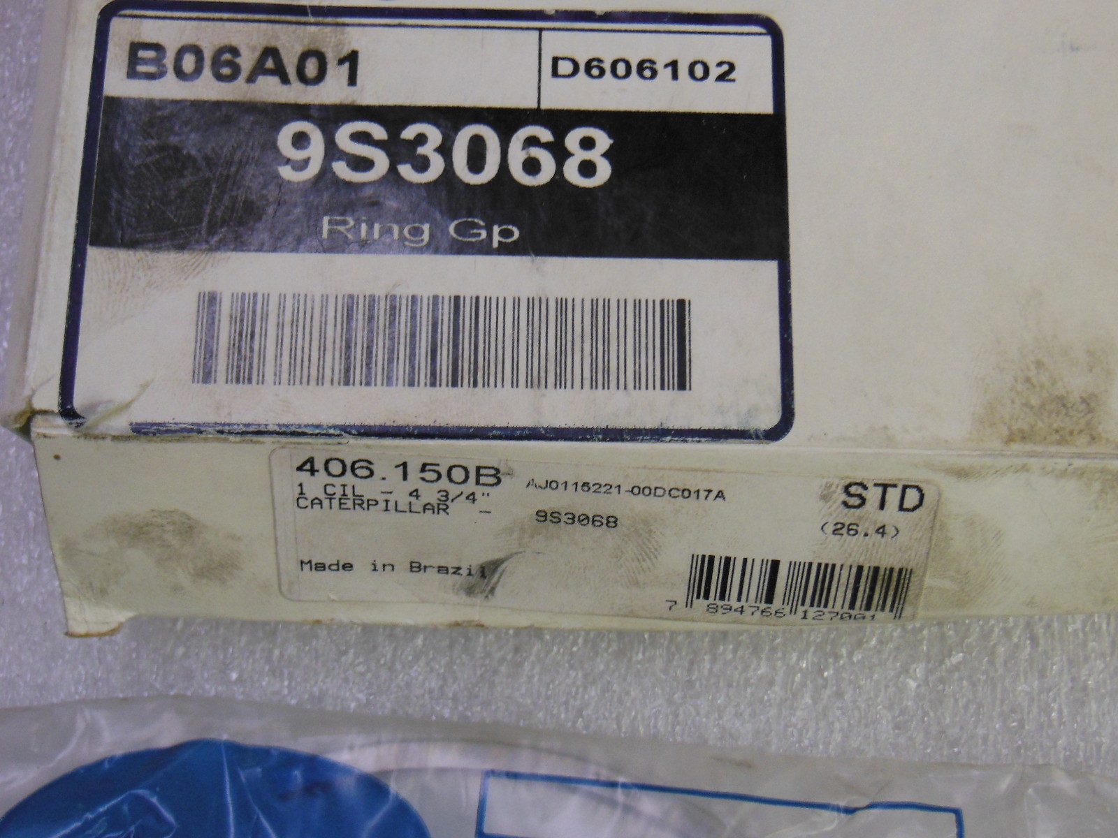 9s-3068 9S3068 Piston Ring Kit X4 Replacement Caterpillar CAT 3304 for ...