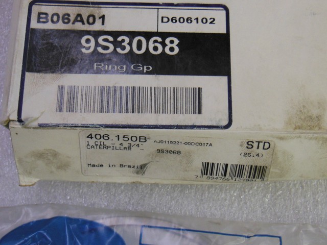 9s-3068 9S3068 Piston Ring Kit X4 Replacement Caterpillar CAT 3304 for ...