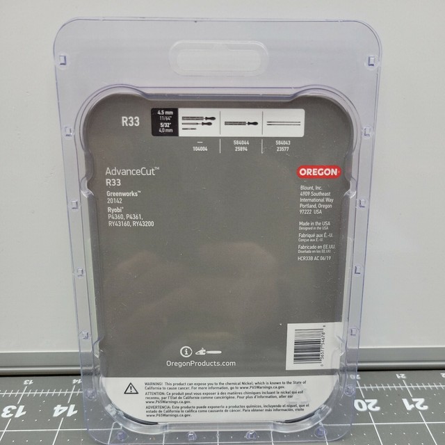 Oregon R33 Advancecut 8-inch Chainsaw Chain Fits Poulan Ryobi for sale ...